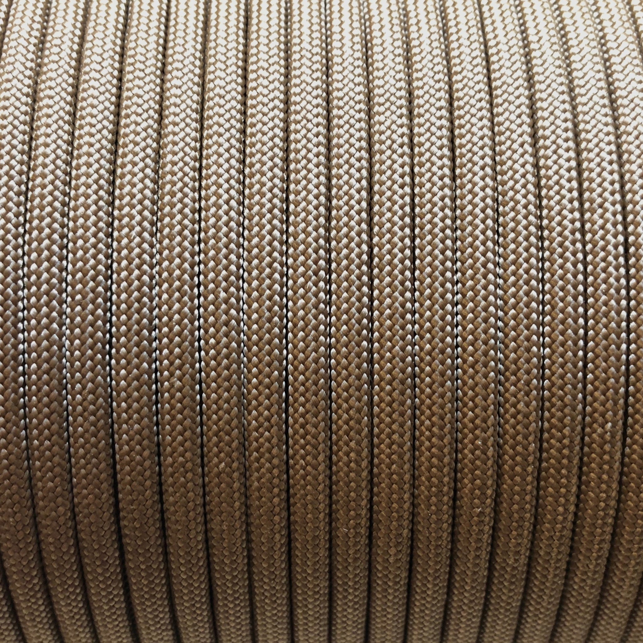 550 Parachute Cord - Coyote Brown (Sold per Yard) – Rockywoods Fabrics