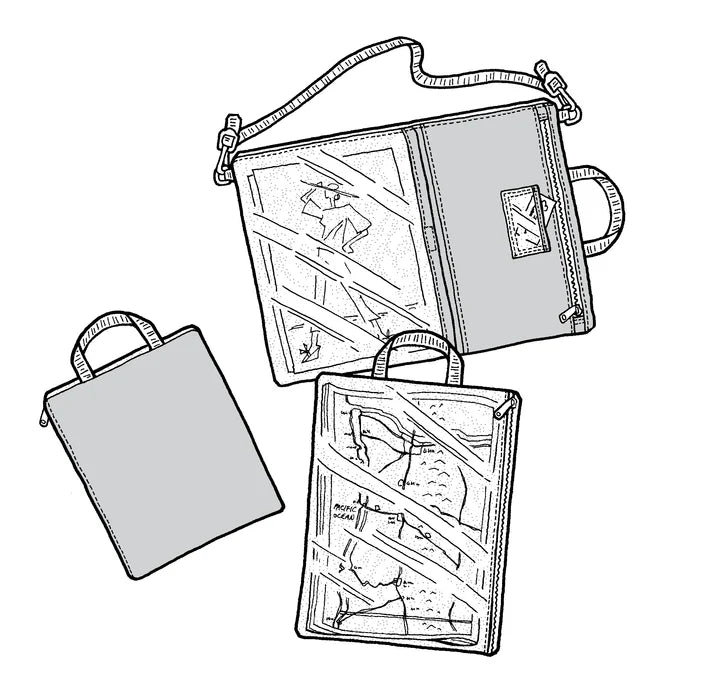 Tripmate Clear Front Portfolio Pattern (Sold per Each) – Rockywoods Fabrics